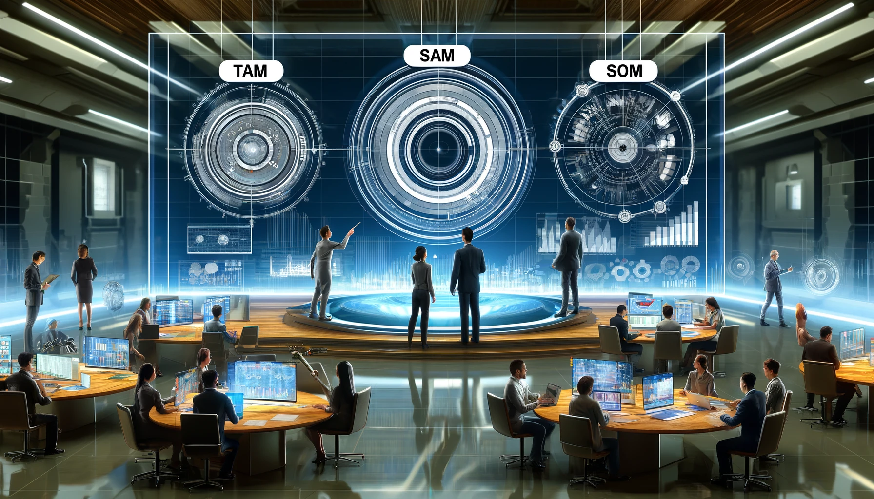 Entendendo TAM, SAM e SOM